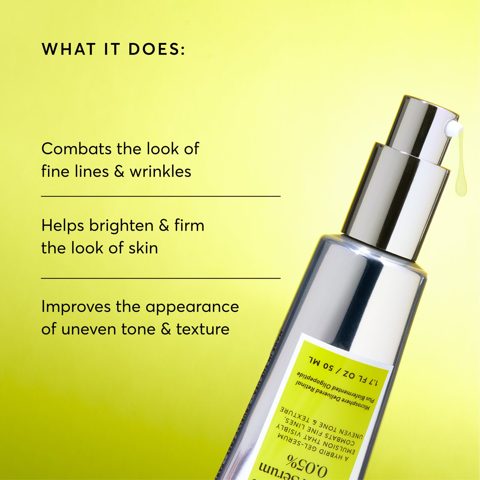Retinaldehyde Cream Serum 0.05% | Retinol Serum for Smoother Skin ...