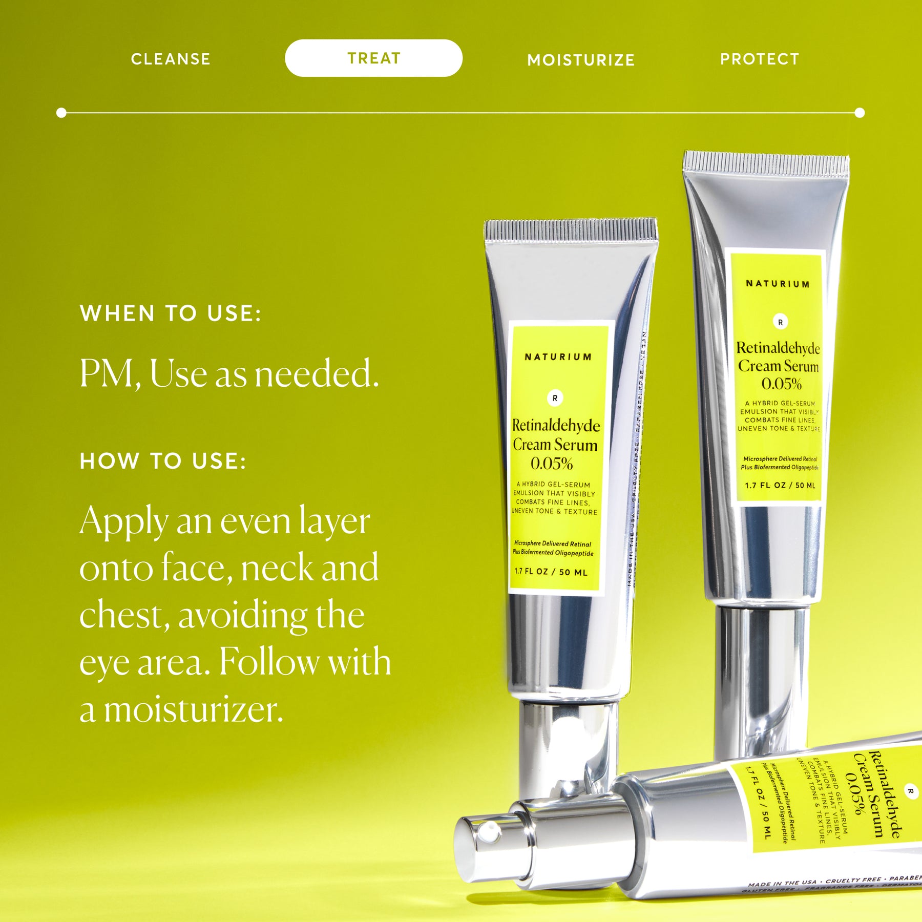 Retinaldehyde Cream Serum 0.05% | Retinol Serum for Smoother Skin ...