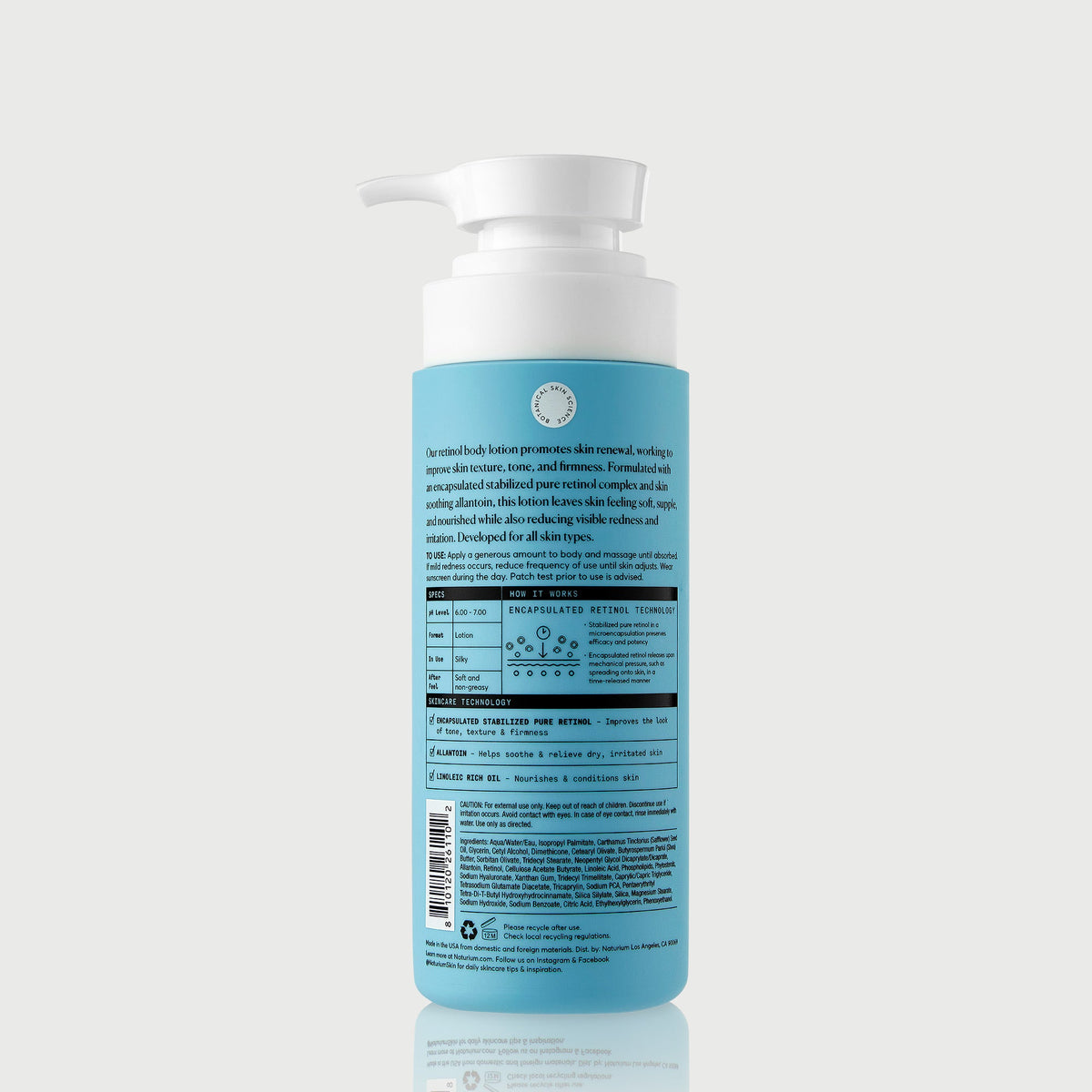 Retinol Body Lotion For Smoother Looking Skin