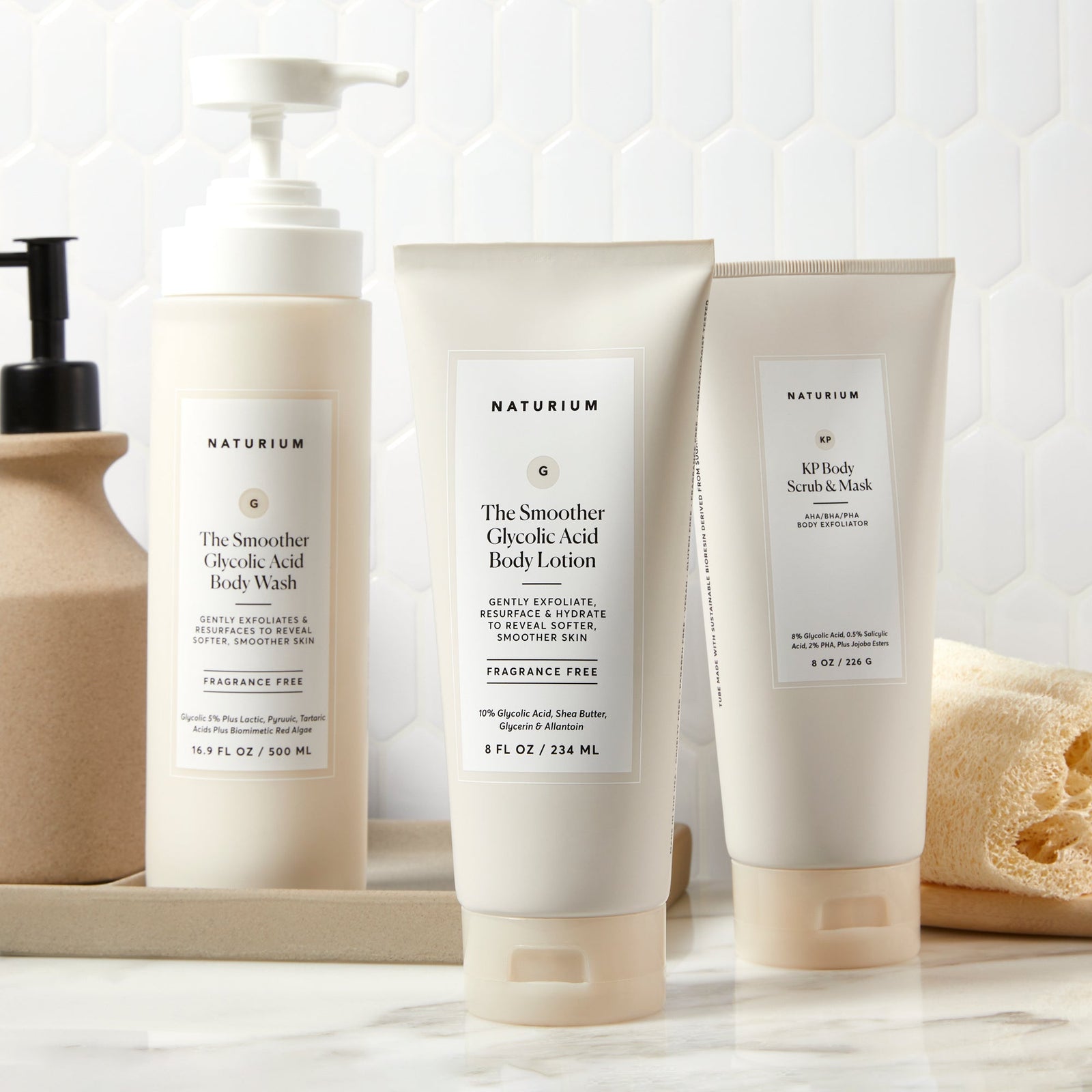 The Glycolic Acid Body Bundle Naturium