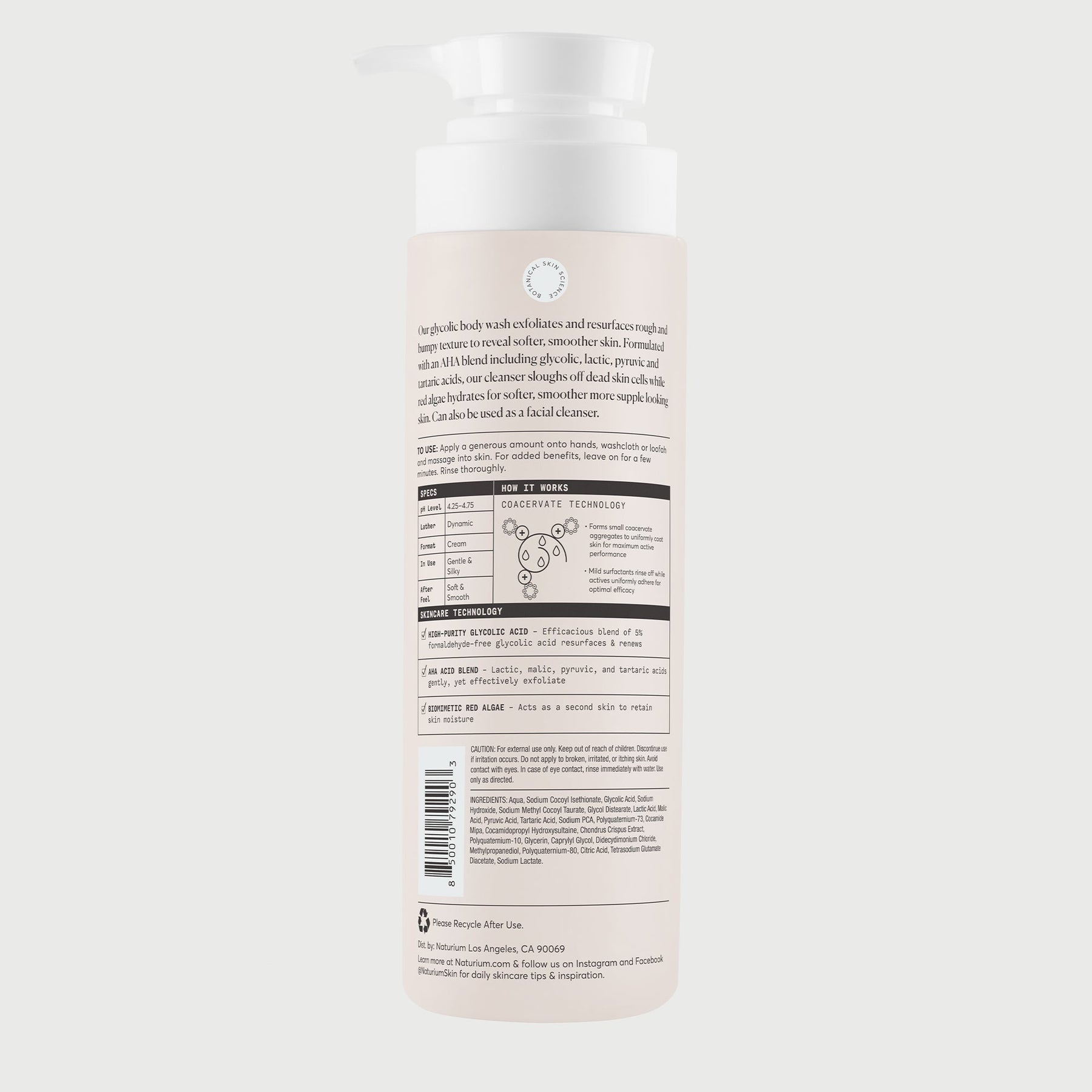 Body Wash - Advanced Body Cleansers - Naturium